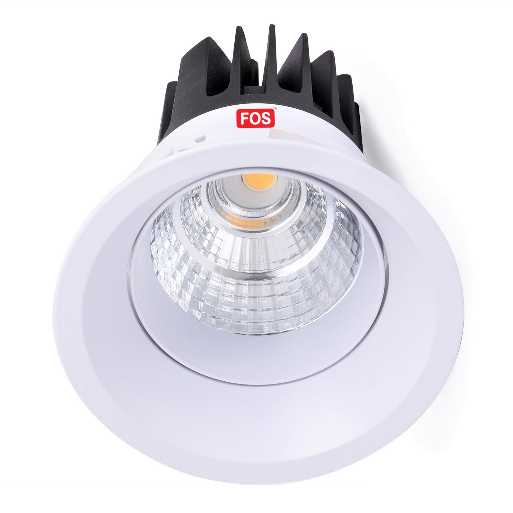 FOS LED COB Spot Downlight with Deep Reflector for Focussed Beam of ...